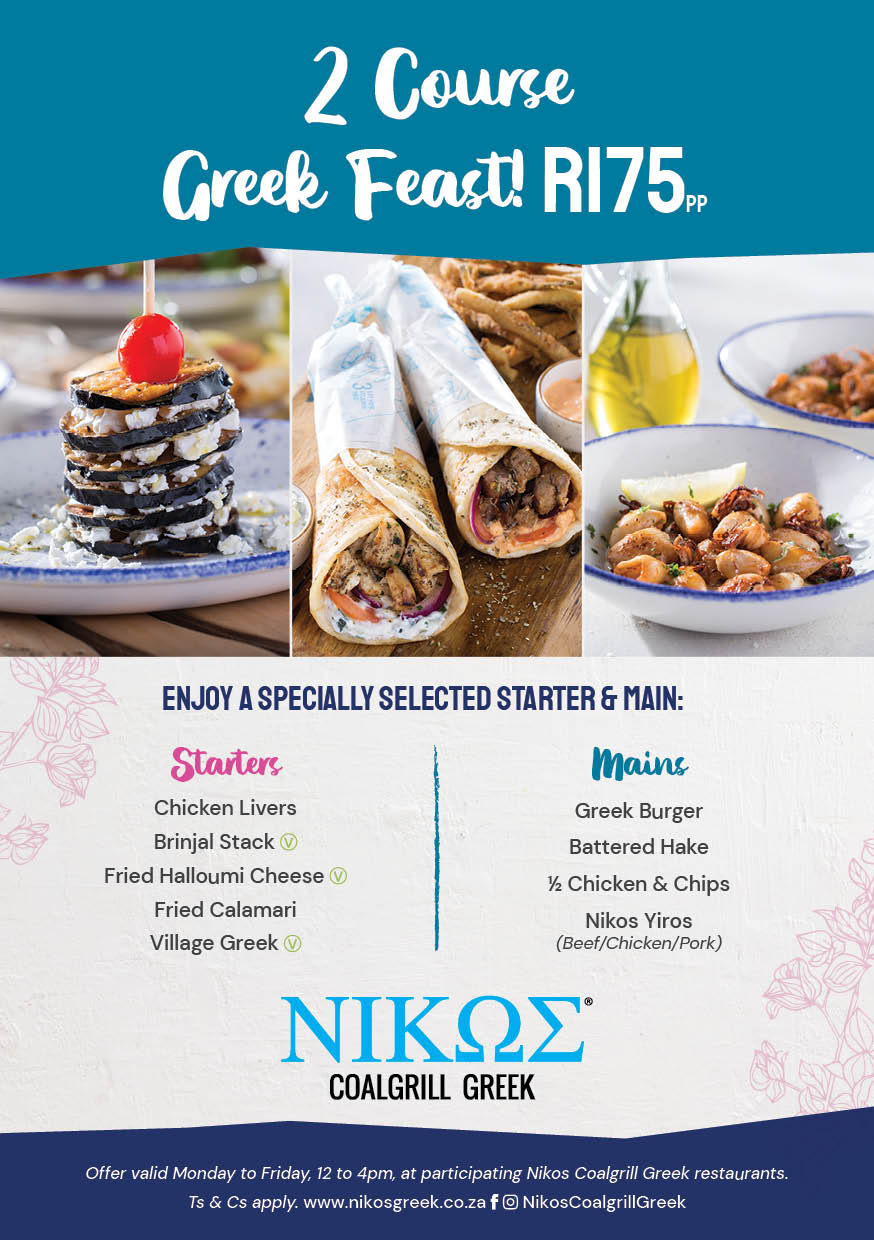 Nikos Lunch Offer | Nikos